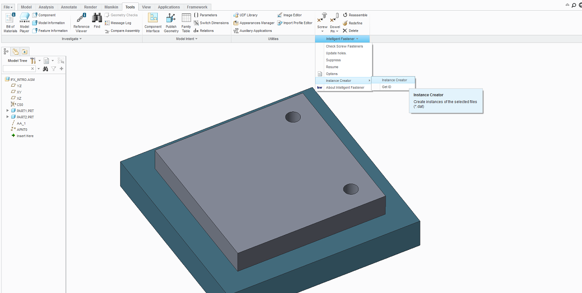 PTC Creo Intelligent Fastener Extension | IPM Solutions